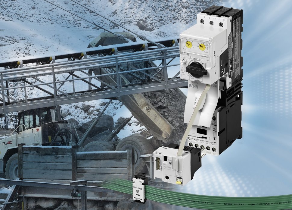 Increases the availability of conveyor systems with Eaton's PKE motor ...